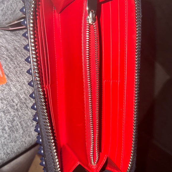 Christian Louboutin | Bags | Christian Louboutin Spike Wallet | Poshmark